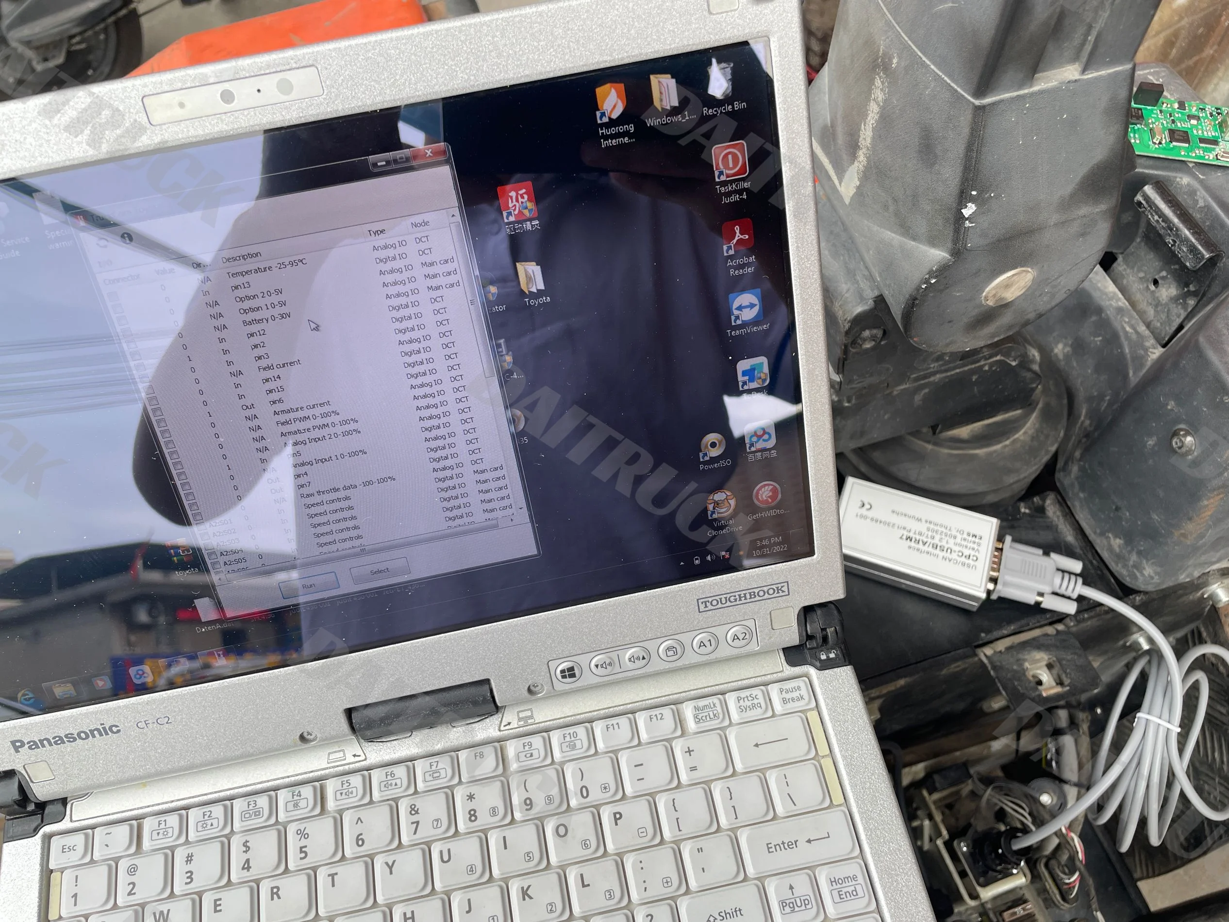 Truckcom Toyotabt - USB/CAN Interface CPC-USB ARM7 BT