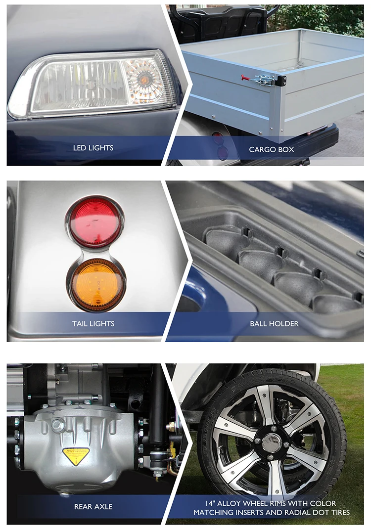 Hdk Evolution Cargo Box Utility Vehicle For Sale Utv Mini Truck 48v ...