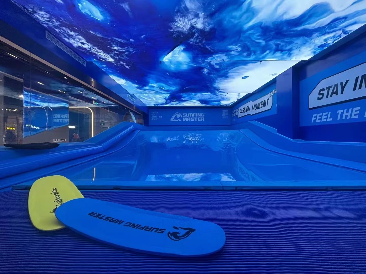 Surf Exercise Machine ASNL-1002 Artificial Machine Surf Controllable ...