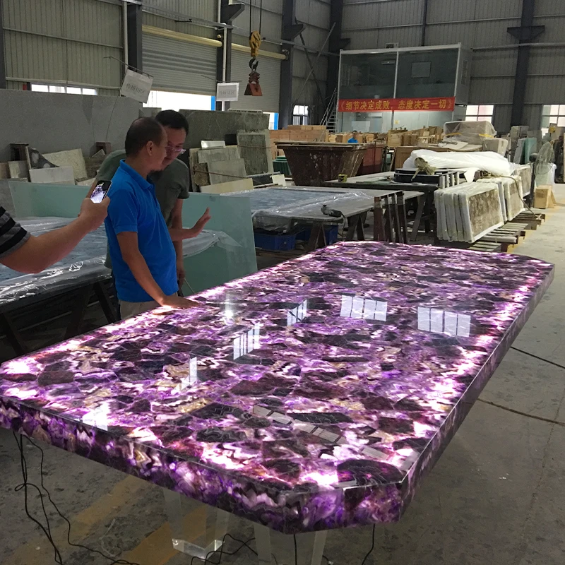 Luxury Backlit Pink Marble Crystal Agate Onyx Translucent Stone ...