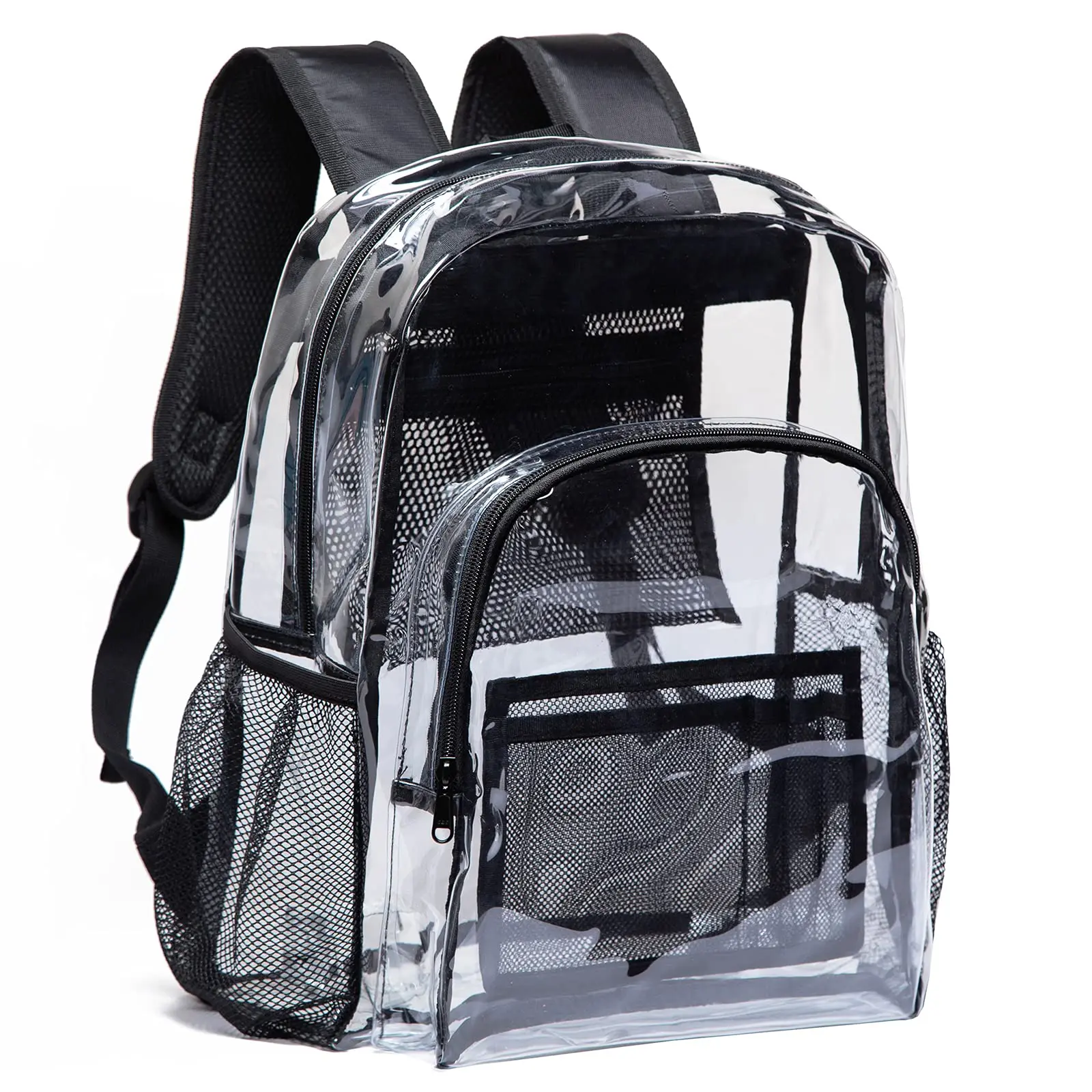 Hot Sale Custom Logo Clear Backpack School Bag Heavy Duty Transparent ...