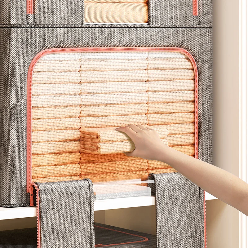 25/66/100L Wardrobe Foldable Cloth Storage Organizer Bag