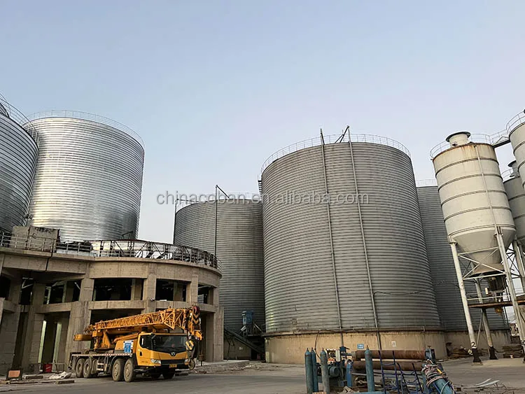 Spiral Steel Silo Cement Storage Silo Factory Price For Sale - Buy ...