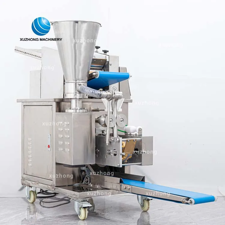 Alibaba.com: Automatic dumpling, samosa, and empanada making machine; commercial-grade, multi ...
