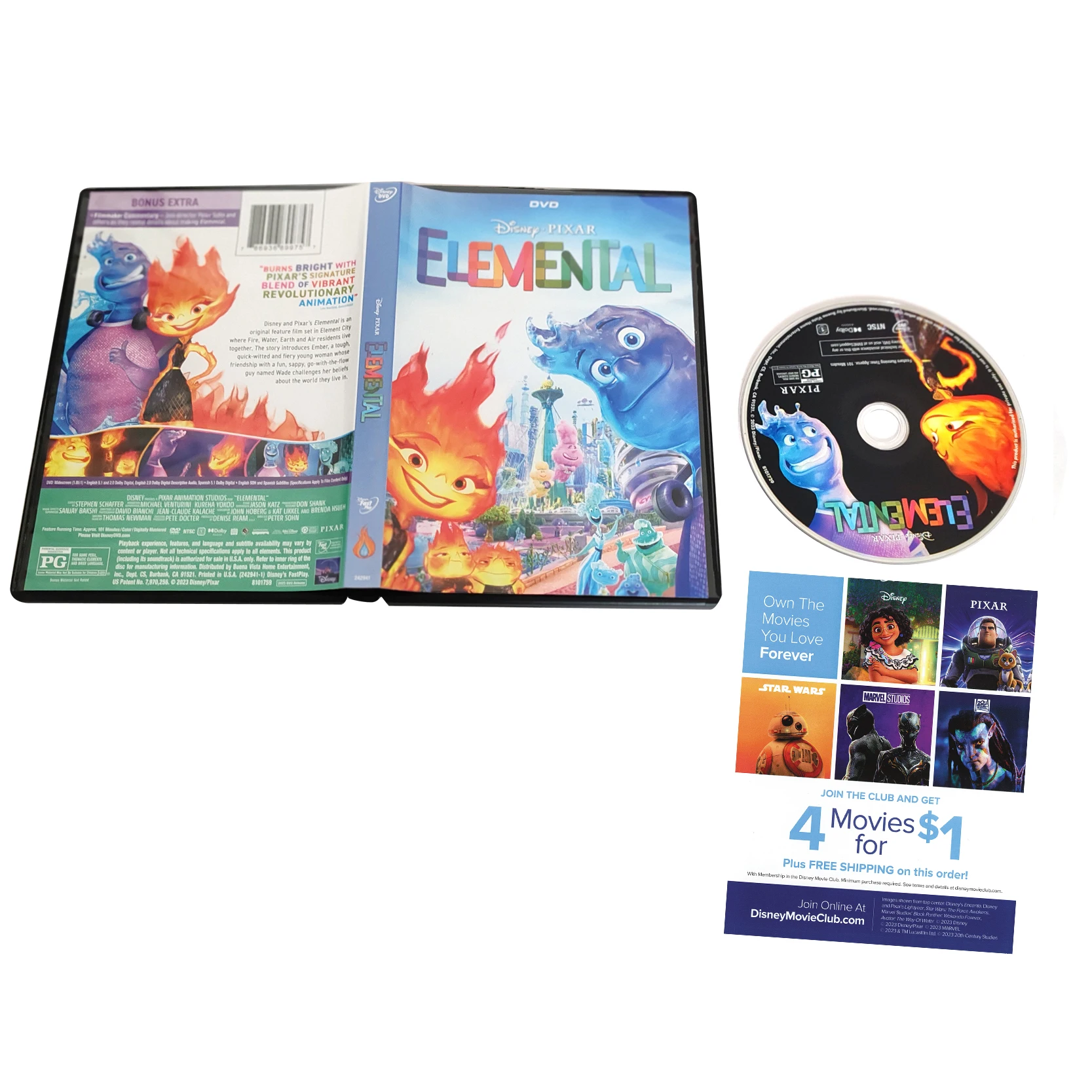 Elemental Anime Blu Ray DVD Disk – 4.7GB, OEM Available | Wholesale