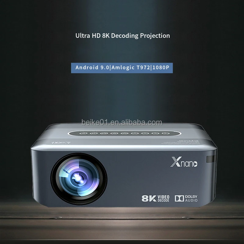 X1 Android 8k Projector 8k 1080p Wifi Full Hd Home Theater Cinema Led ...