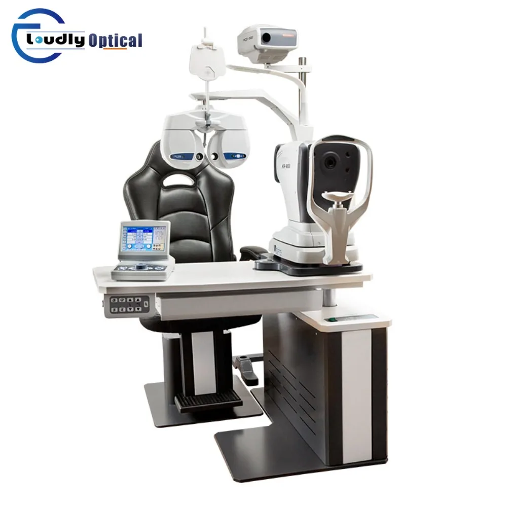 Ophthalmic Refraction Chair Unit High Quality Ophthalmic Unit Tcs-880 ...