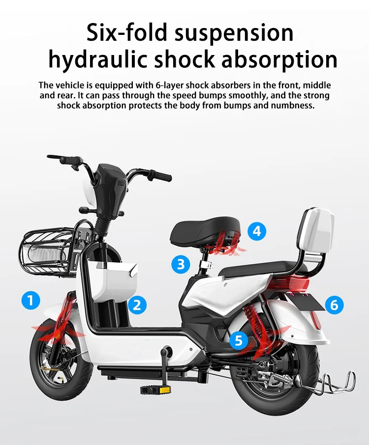 Fast Electric Scooter -Cheap Adult Electric Scooter Battery Power