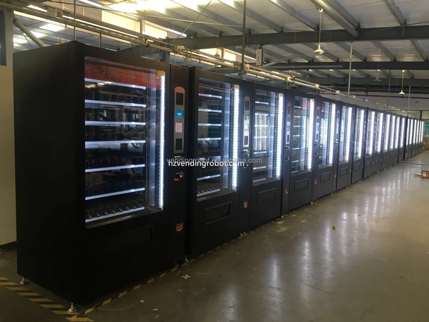 Combo Vending Machine - Big Capacity & Compressor Cooling