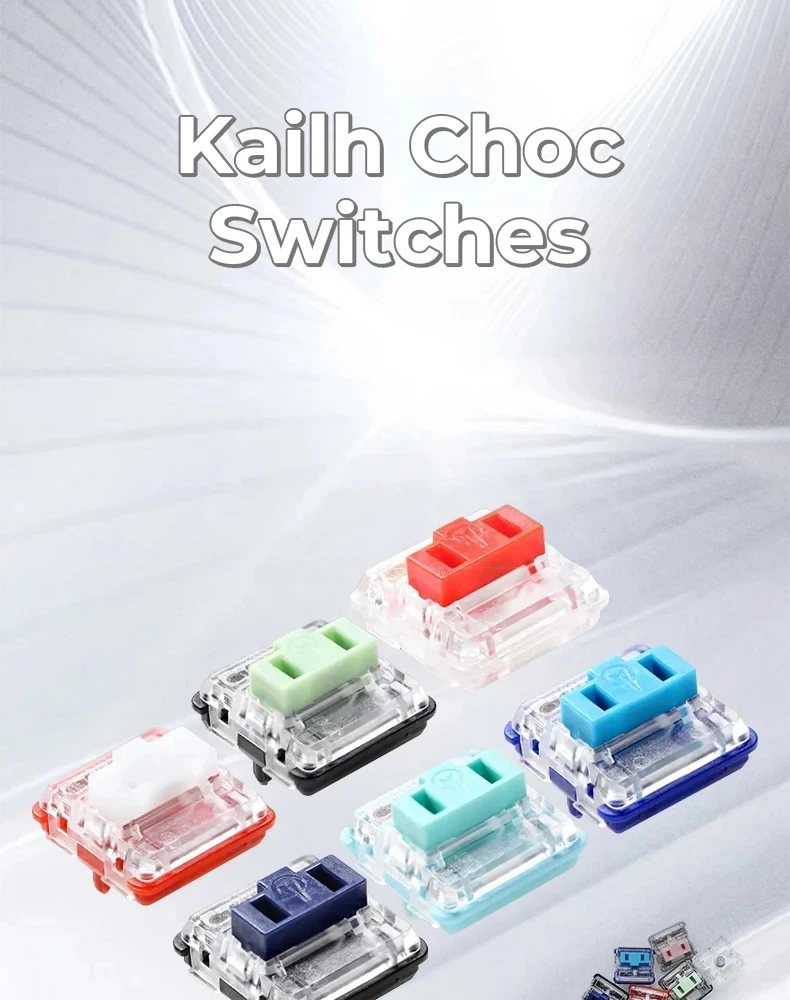 Kailh Low Profile Choc Switch 1350 RGB for Keyboard