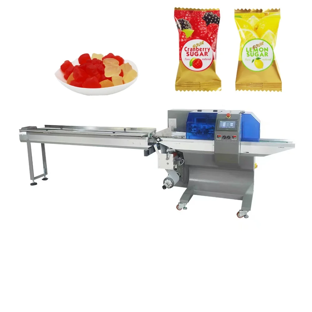 candy wrapping machine mini flow wrapping machine manual flow ...