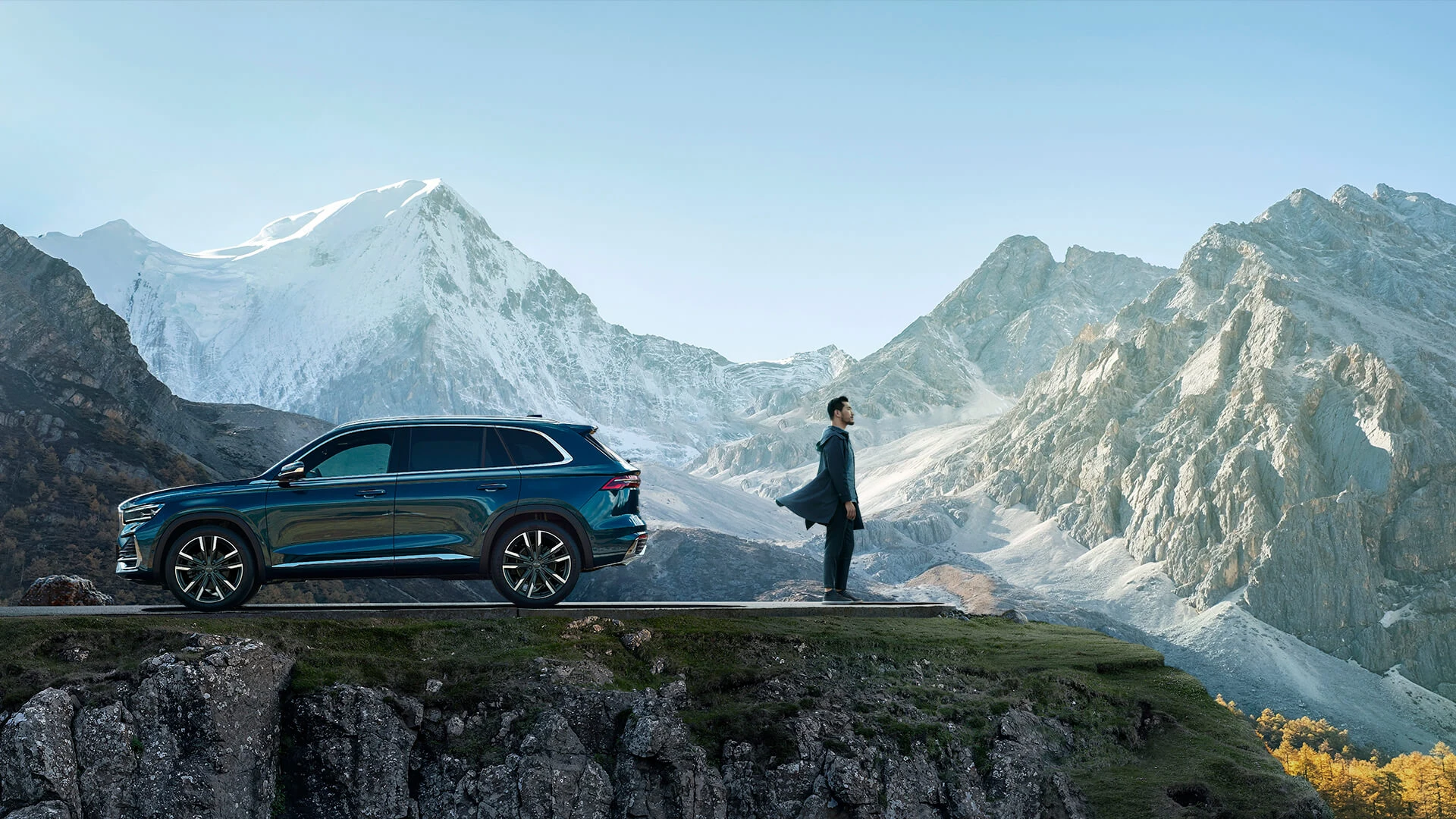 Geely Car Monjaro 2.0t 4wd Flagship Luxury Suv New Cars Retro Led ...