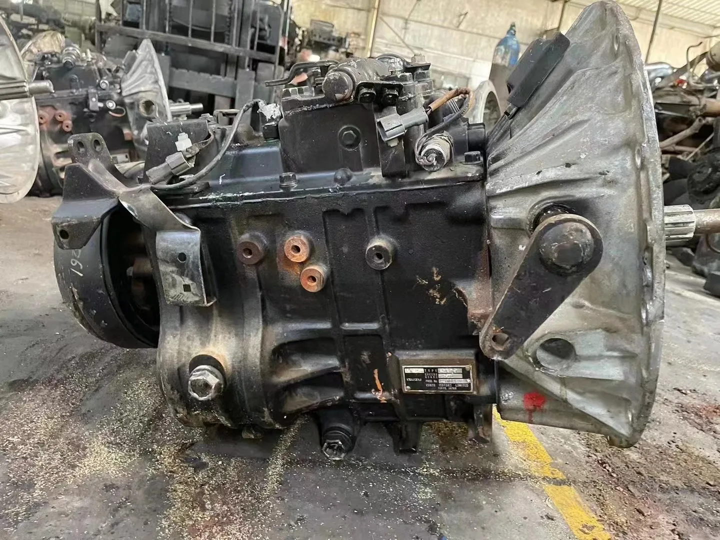 Original Complete Engine 6hh1 Used Gearbox For Isuzu - Buy 6hh1 Used ...
