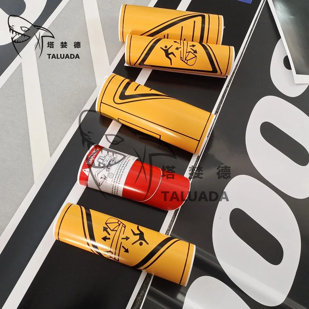 TALUADA Excavator Parts DX55-9C Stickers for Doosan Daewoo