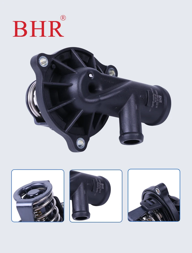 BHR Cooling System Thermostat for Audi Q7 VW Touareg Phaeton 3.0T ...