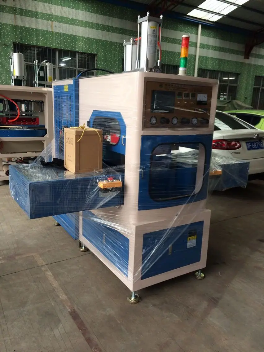 25KVA Automatic Slide Table RF Welding Machine for TPUleather Embossing ...