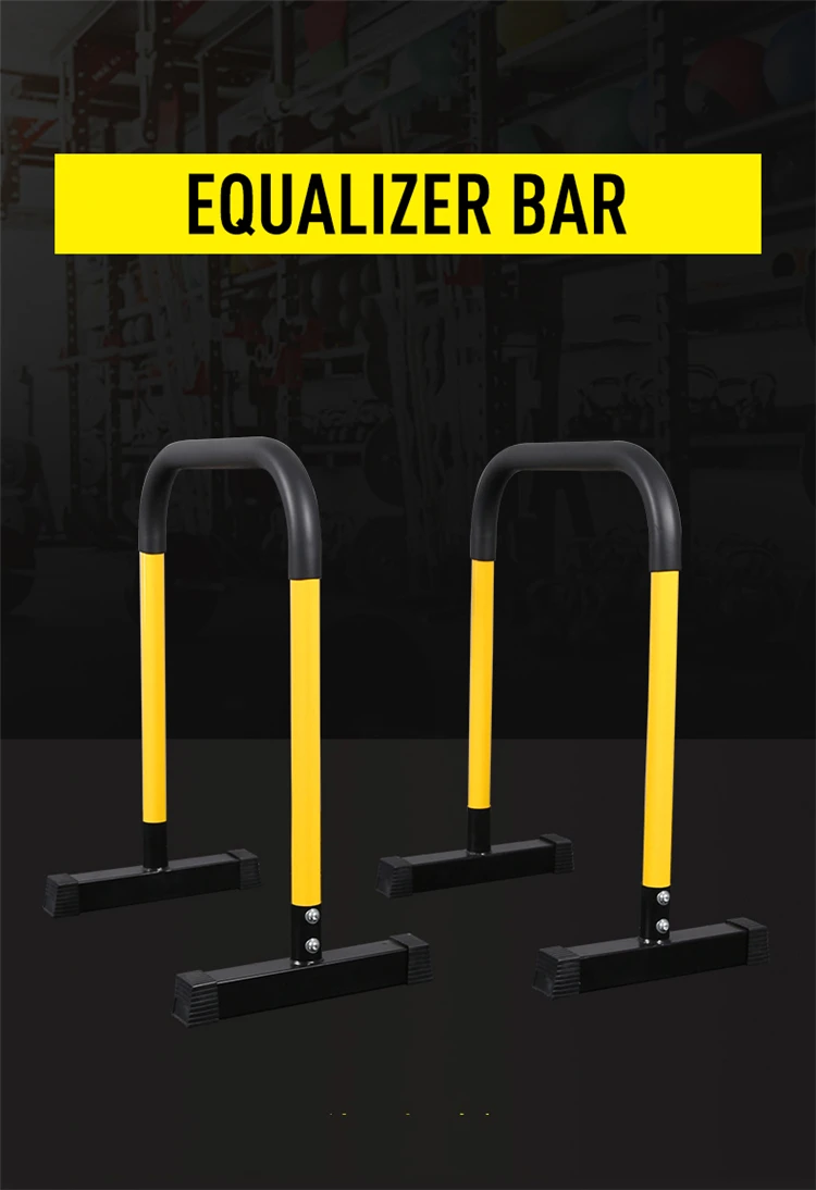 Gym Parallette Equalizer Bar - Perfect for Home Exercise