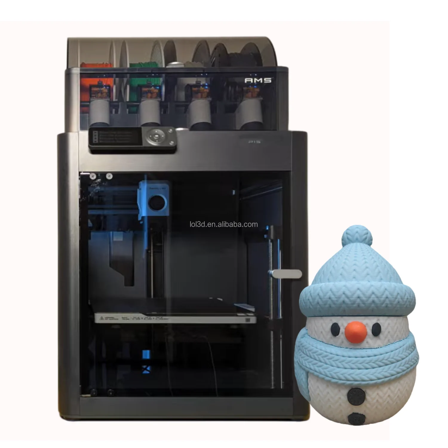 P1S Combo 3D Printer - High Speed, Multicolor FDM