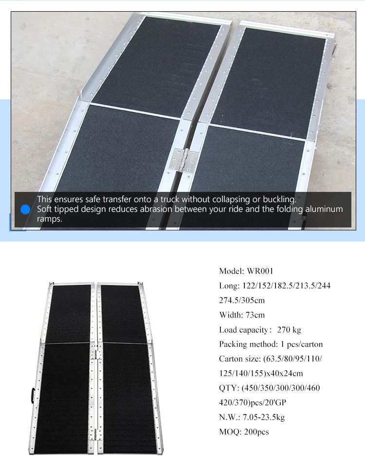 Aluminium Loading Ramp Lr-003 Motorcycle Ramp High Quality Lightweight ...