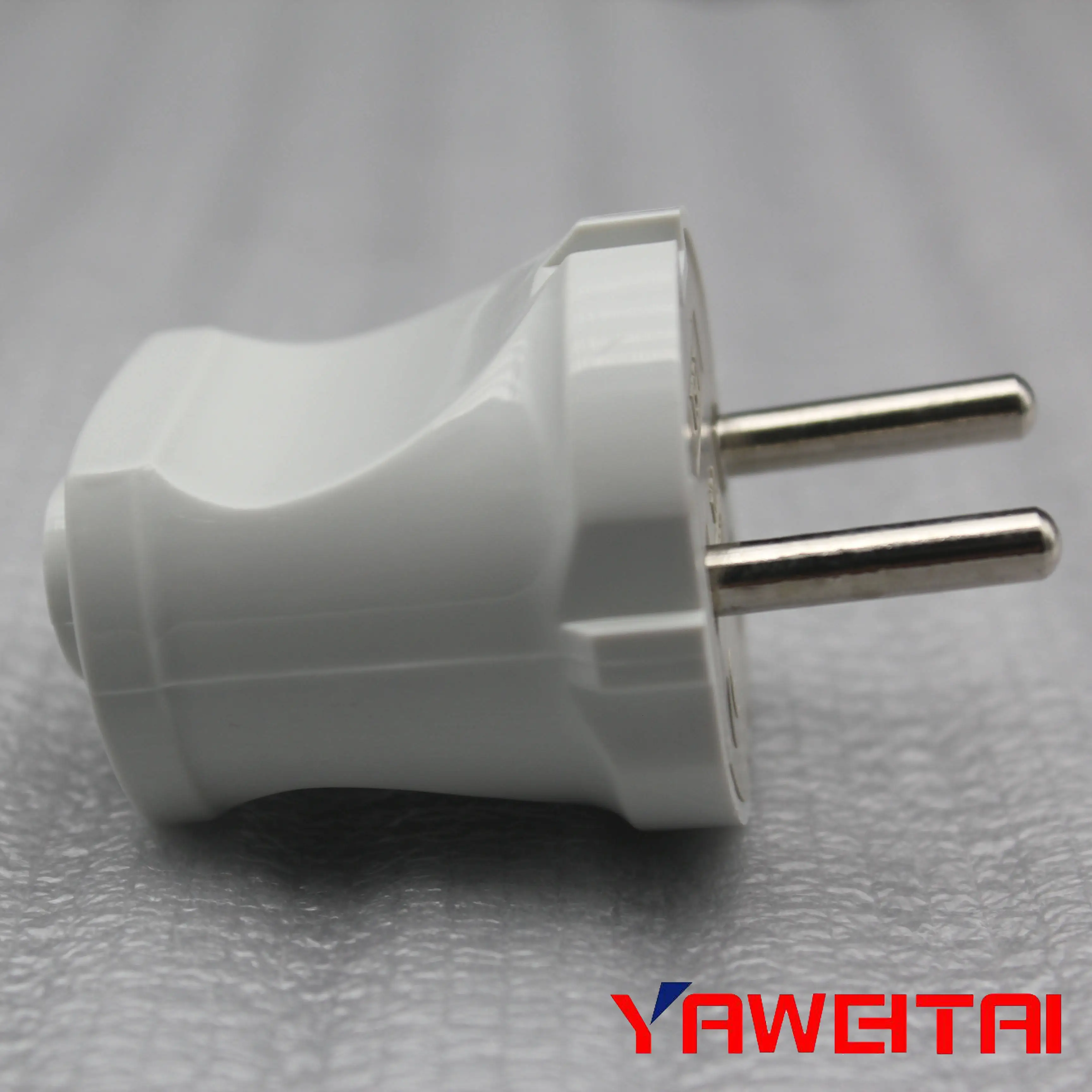 European Plug Electrical 2 Round Pin Plug Non-grounding Plug - Buy Plug ...