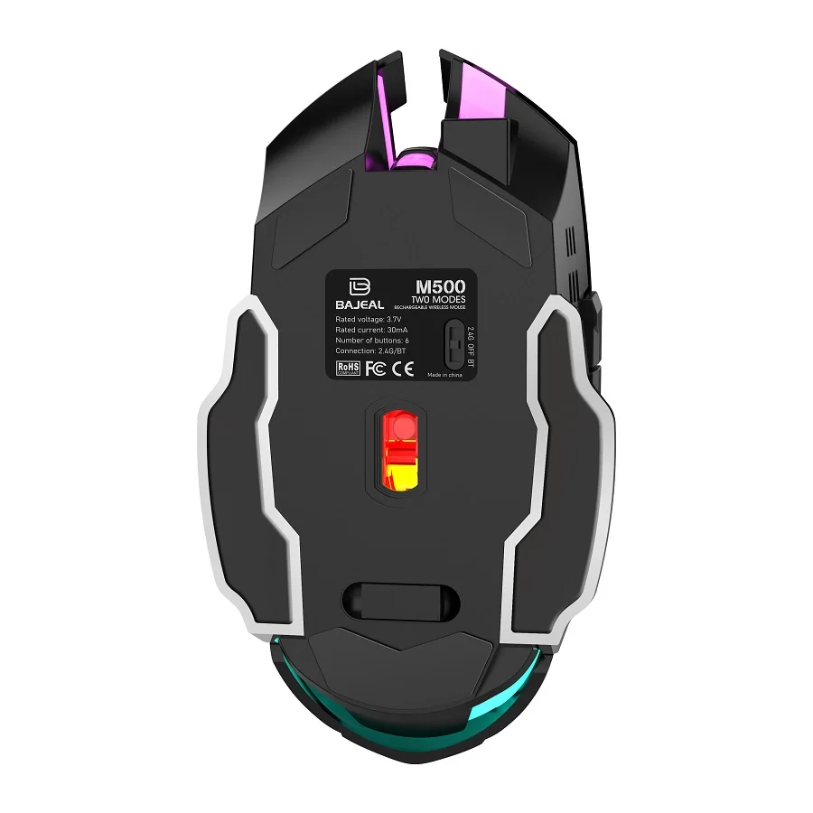 BAJEAL M500 - Rechargeable Wireless Mouse for Gaming