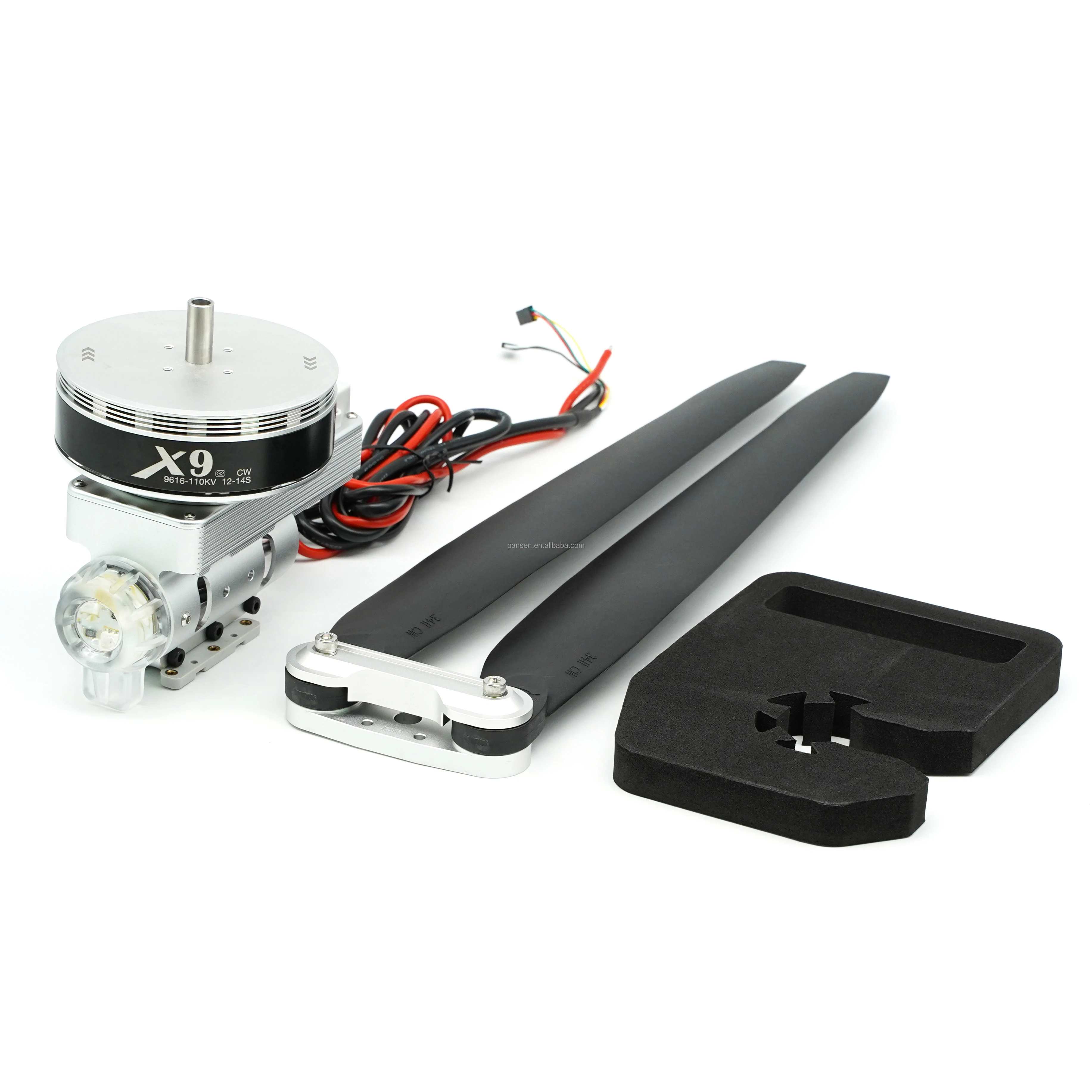 Original Hobbywing X9 Motor 110KV 12 14S Carbon Fiber Plastics 3411CW CCW Propellerfor for 16L 25L 30L Agricultural Drone Alibaba