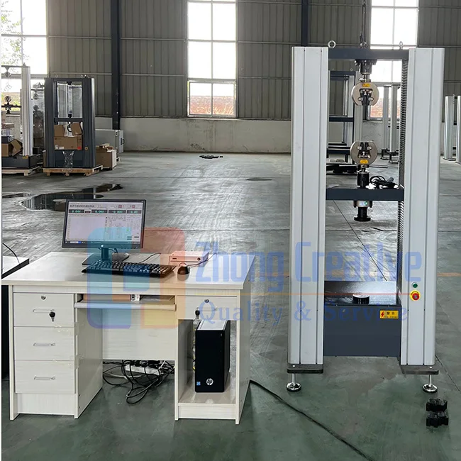 100kn Metal Pipe Tensile Strength Testing Machine/three Point Bending ...