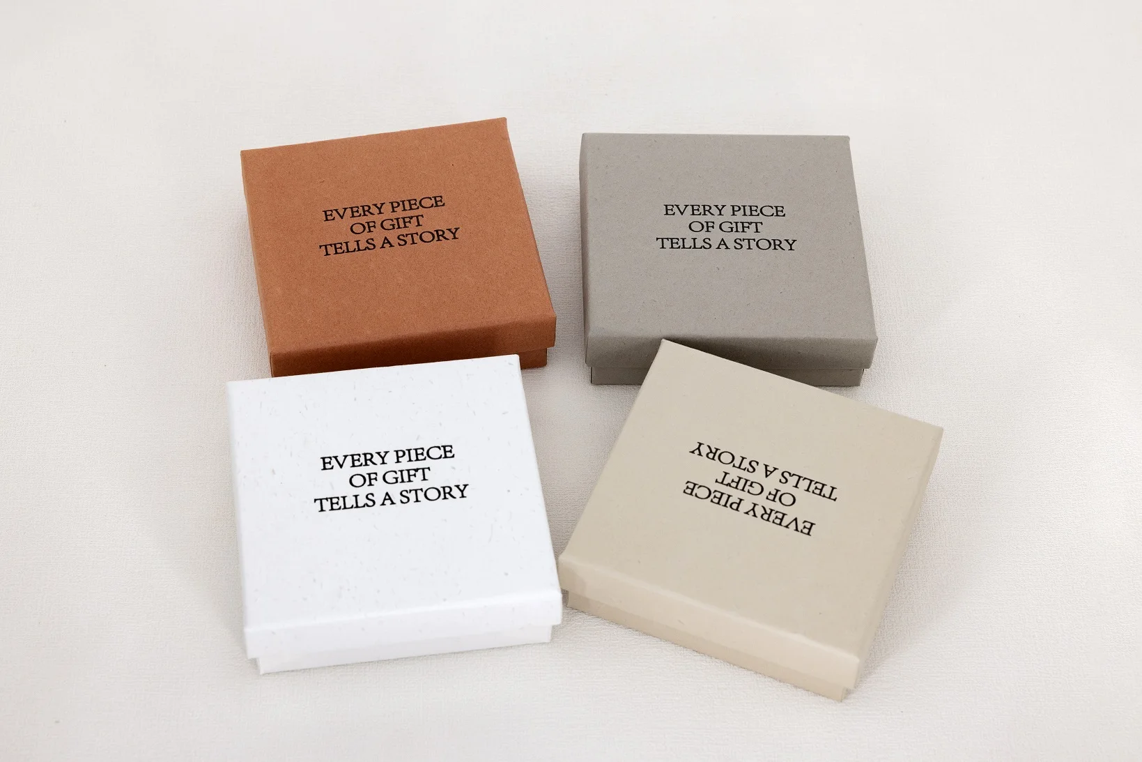Custom One Stop Tissue Paper Jewelry Gift Packaging Box