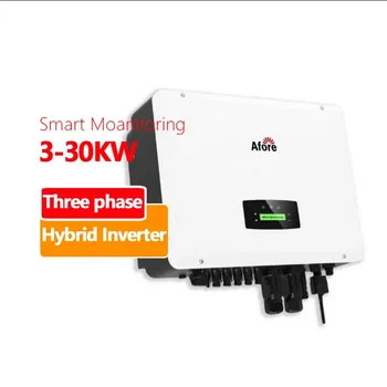 Afore On Grid Tie Pv Inverter 5kw 10kw 15kw 20kw 25kw Three Phase String Inverters With Smart ...