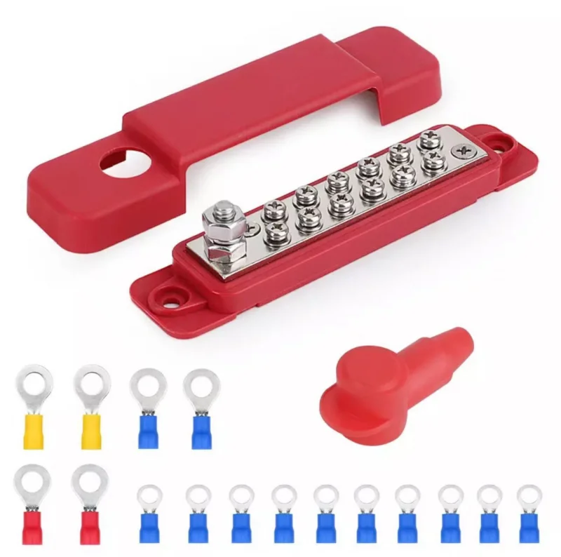12 Point Busbar - Efficient Power Distribution Block