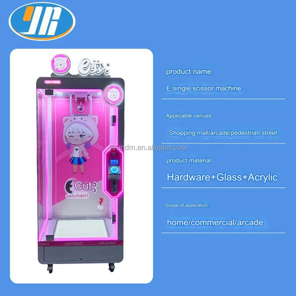 Source Factory Wholesale Crane Machine Coin-operated Pink Date Doll ...