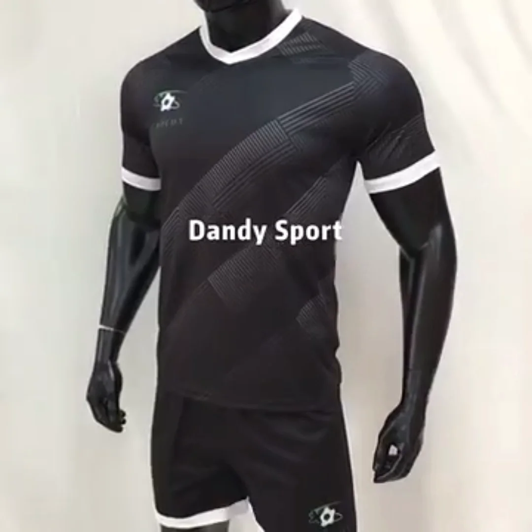 Custom Dandy Private Logo New Design Quick Dry Football Jersey Soccer ...