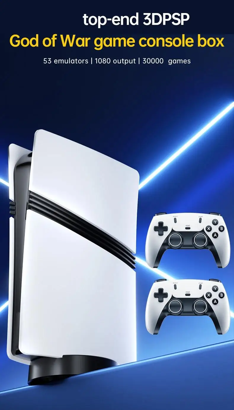 X10 Video Game Console - 4K Gamestick TV BOX 5G Dual System