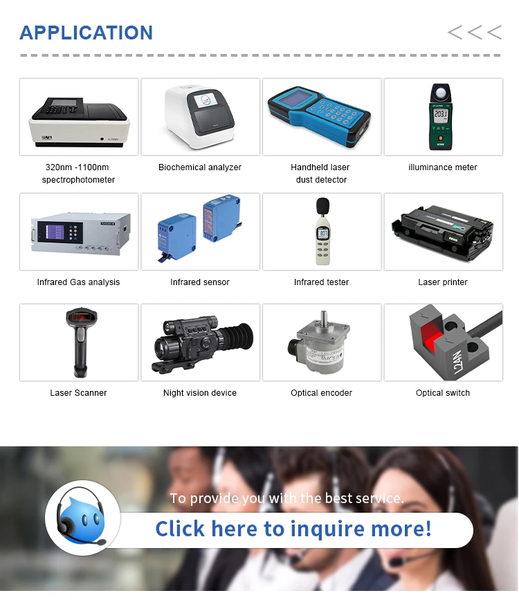 TO5 Infrared Photodiode Detector 1550nm - 900-1700nm Range