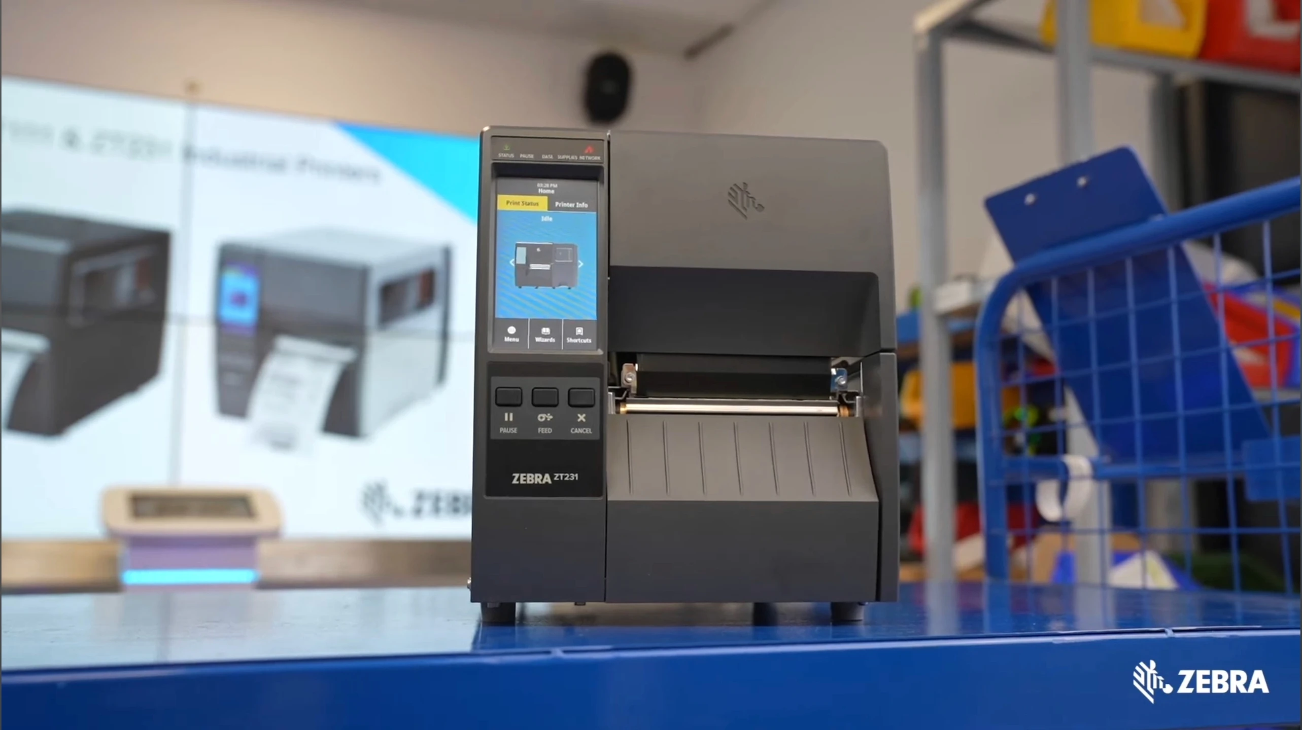 Genuine Zebra ZT411 RFID 4 Inch Label Printer - 203dpi, 300dpi, 600dpi