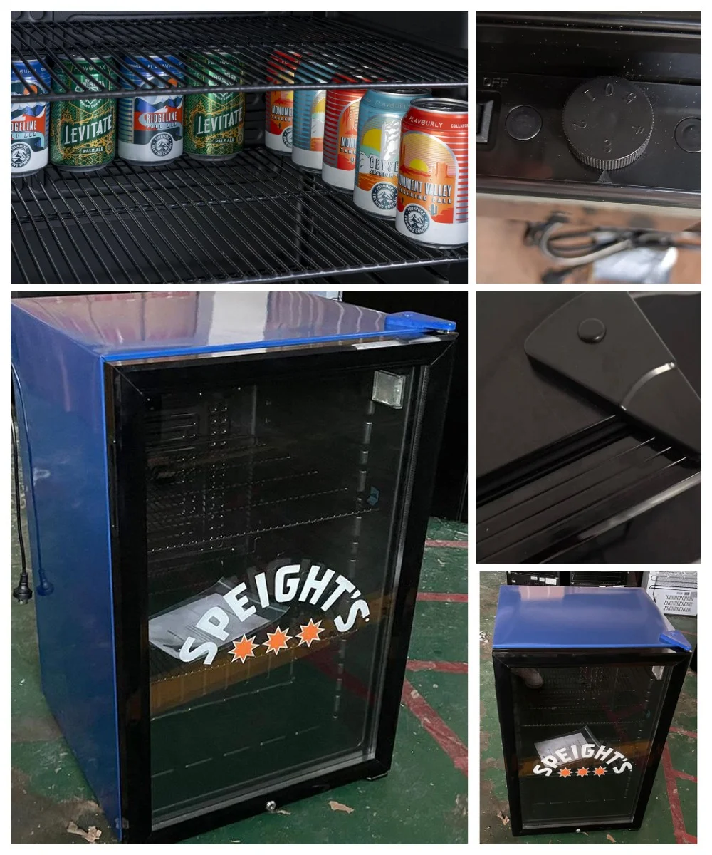 70l Led Light Energy Drink Glass Door Mini Gaming Fridge - Buy Mini ...