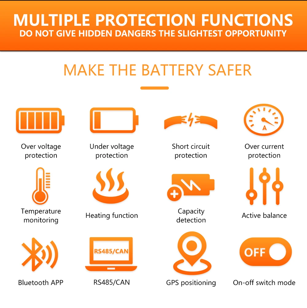 Jk 2A Active Balancer BMS Lifepo4 - Smart Battery Management
