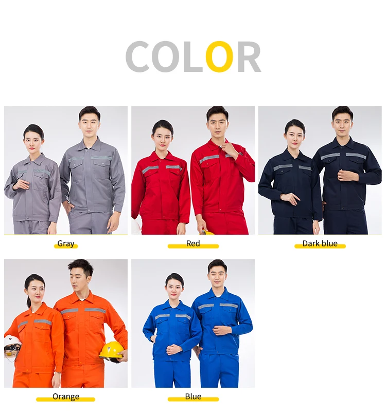 Factory Industrial Workwear Workers Uniform Customized Unisex Working ...