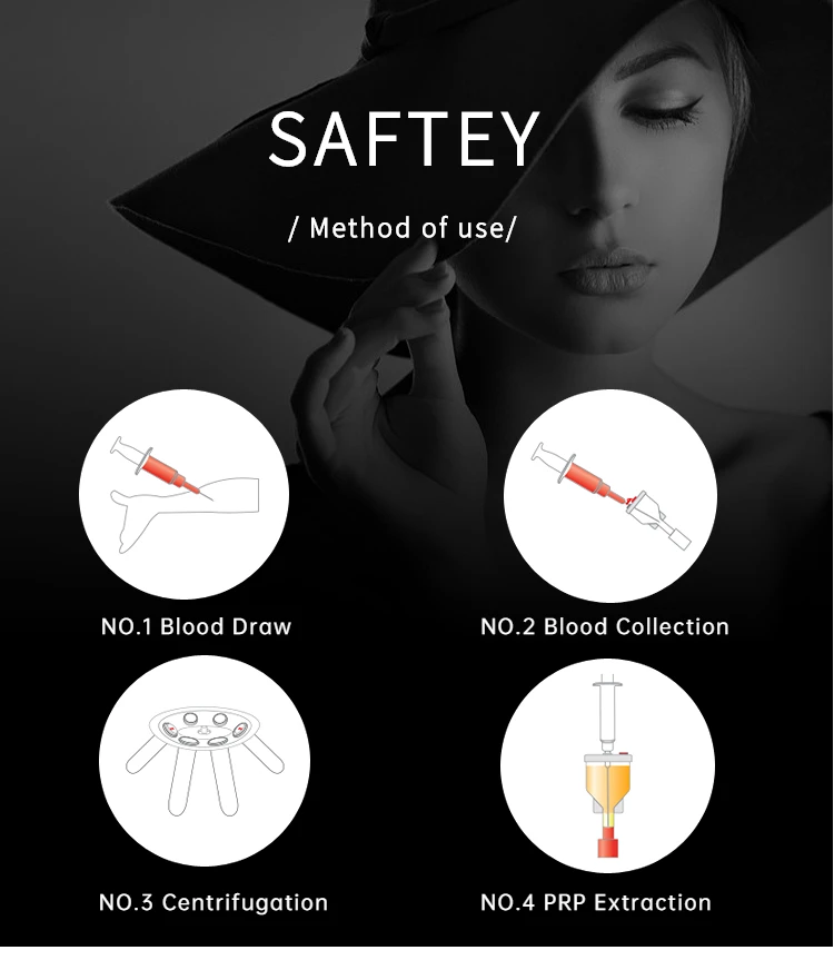 Y Prp Kit High Quality Prf Factory Blood Test Tube Platelet Rich Plasma ...