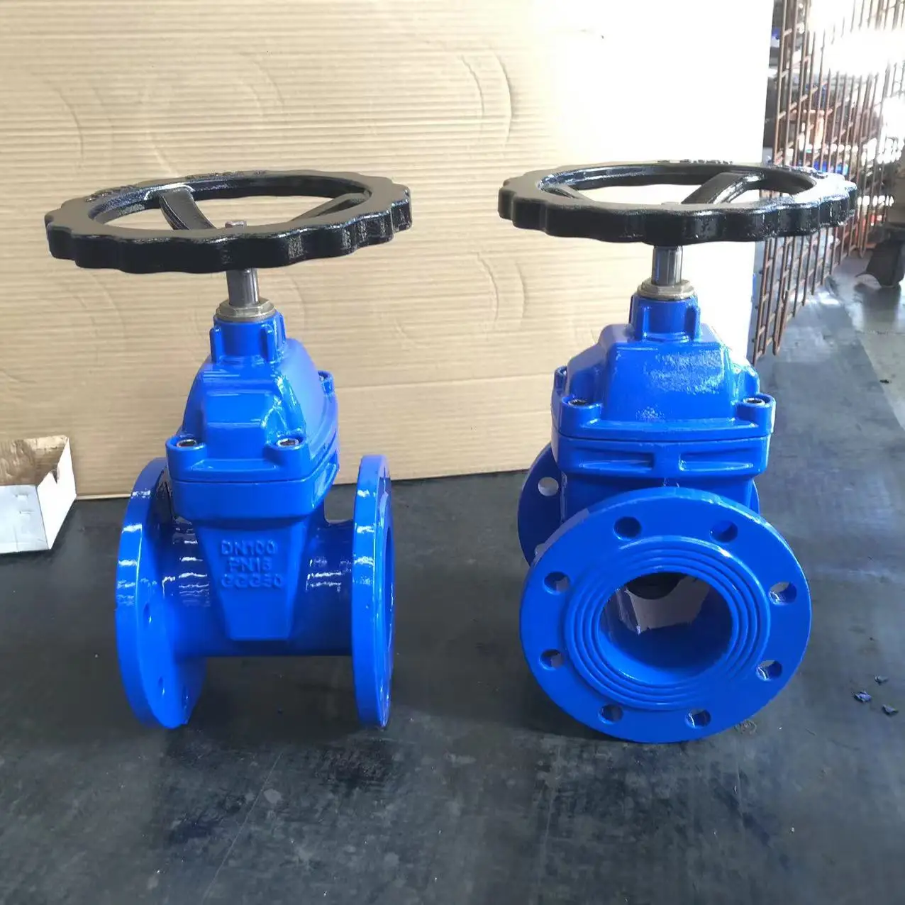 ductile iron flange type osy gate acuator valve cast iron gate valve ...