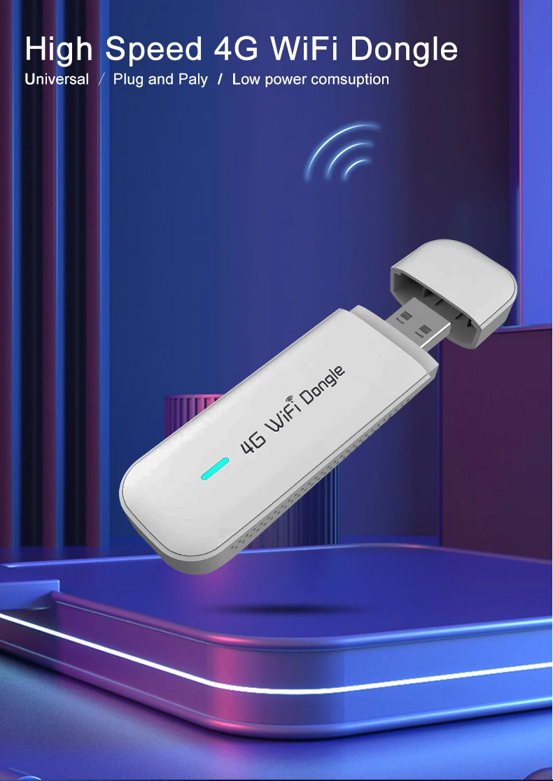 Global Version Portable 4g/3g Lte Internet Modem Wifi 4g Usb Wifi Dongle Sim Card With B20 B28 ...