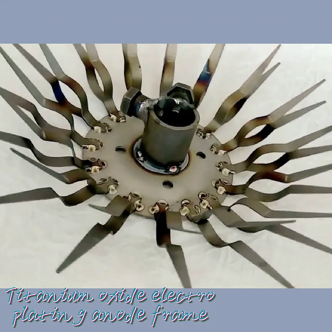 Cnc Pure Titanium Display Racks Anodizing Jig For Electroplating - Buy ...