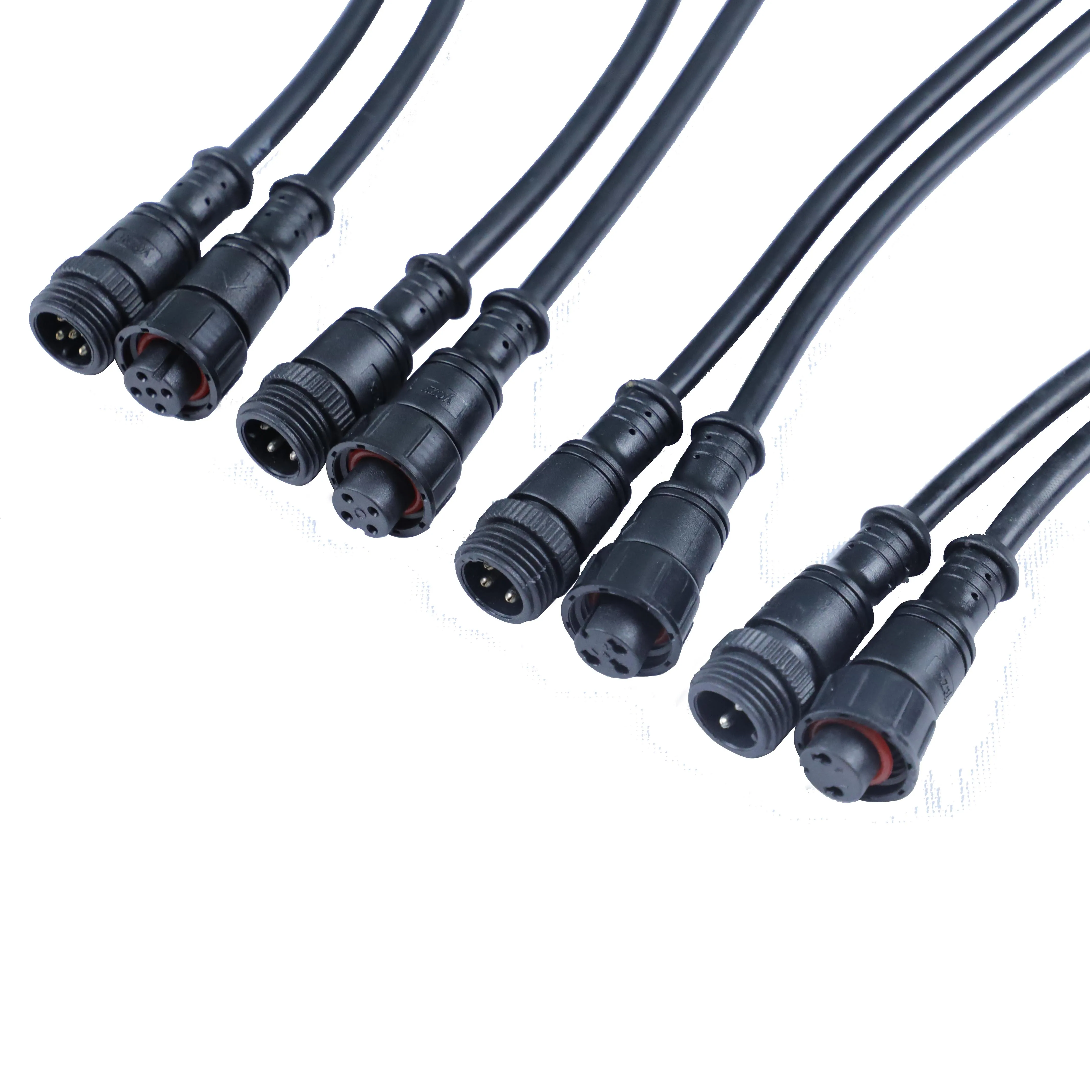 Waterproof Connector Male and Female Docking Waterproof Connector LED ...