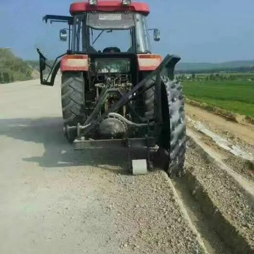 Agricultural Tractor Use Wheel Disc Trencher Ditcher Machine rocky soil ...