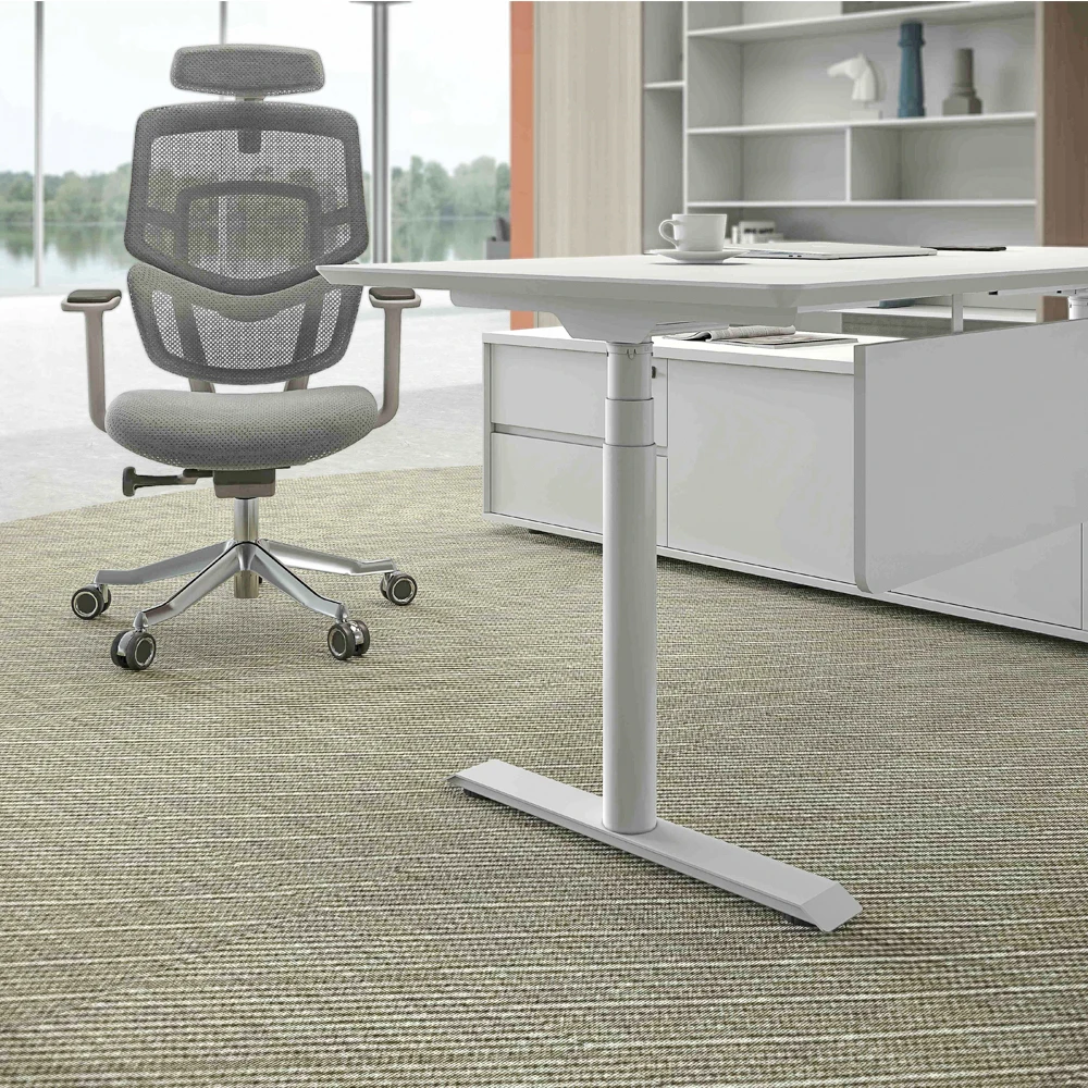 Dual Motor Electric Height Adjustable Table Stand Up Lifting Mechanism ...