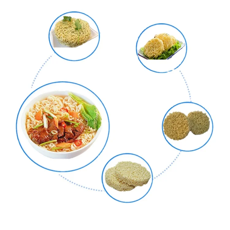 Small Scale Fried Instant Noodle Making Machine Fully Automatic Noodles ...