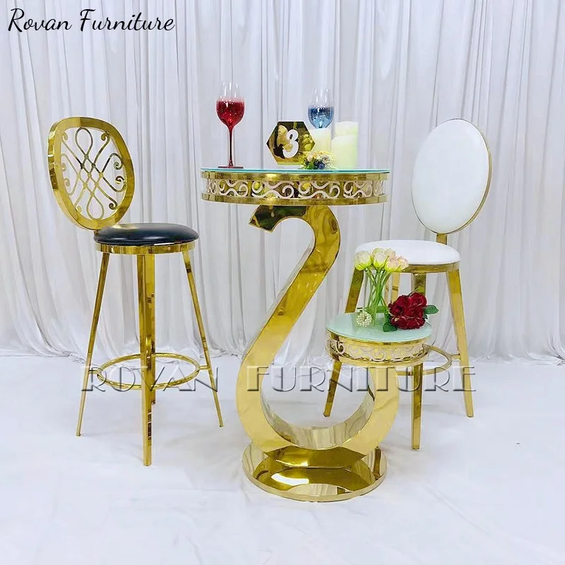 Wholesale Price New Design With Snake Shape Cocktail Bar Table And ...