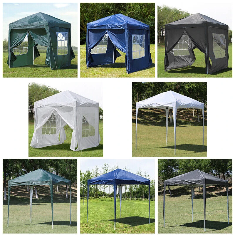 Waterproof Garden Easy Open Folding 6x3 Heavy Duty Pop up Gazebo with ...