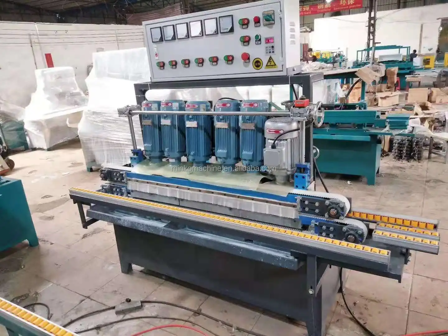 Portable Glass Beveling Edging Corner Processing Machinery Straight ...