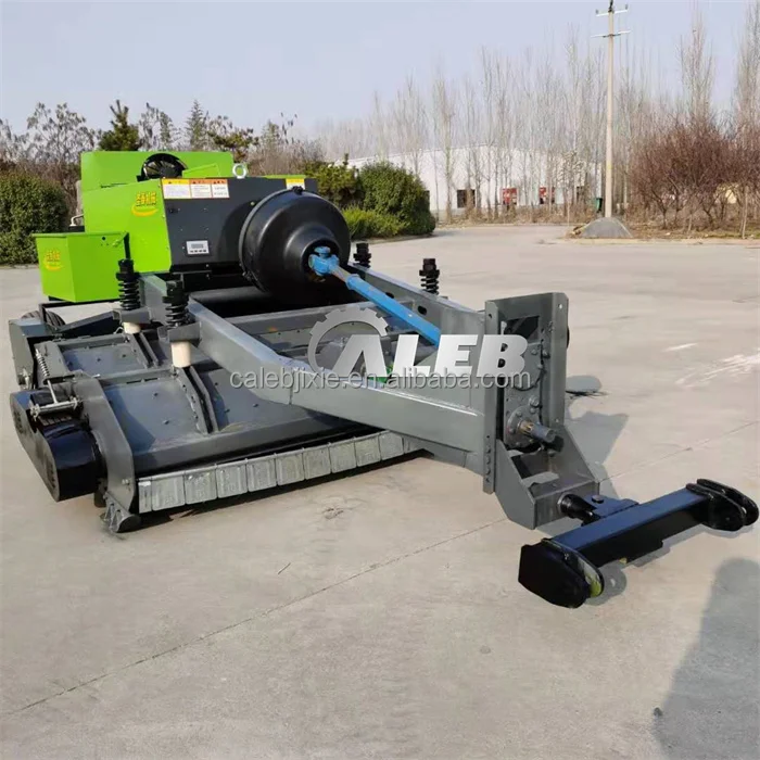 Fully Automatic Tractor Mounted Pto Dry Stalk Straw Baler Machine - Buy ...